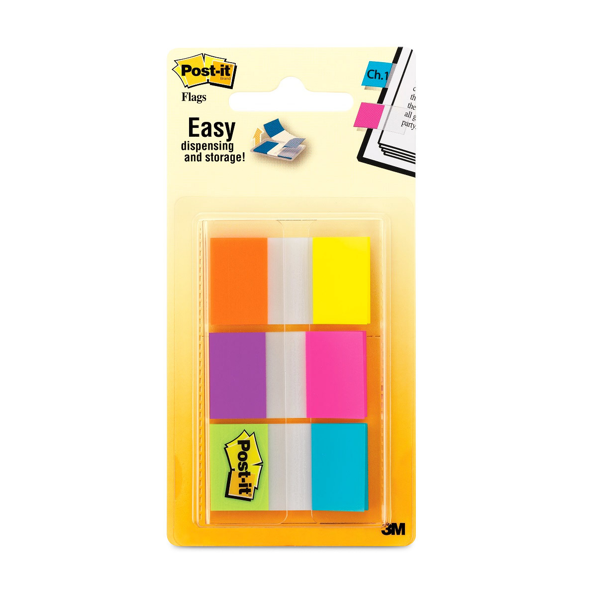 Banderitas Adhesivas 3m Post It 680 Colores Surtidos 2 5 X 3 8 Cm